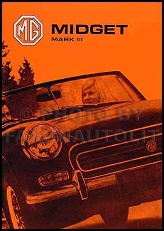 1973-1974 MG Midget Owner's Manual Reprint